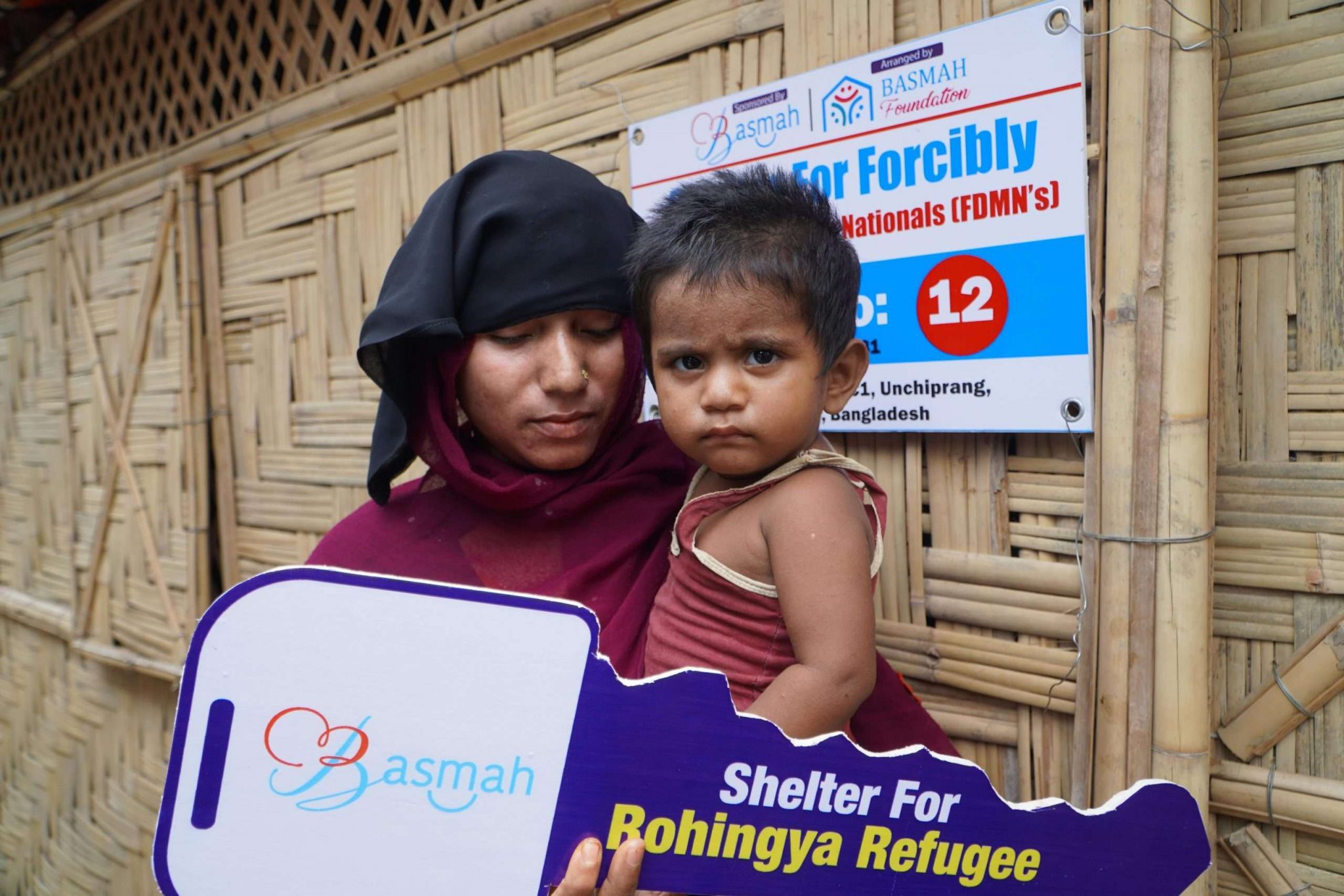 Shelters for Rohingya Refugees | BASMAH